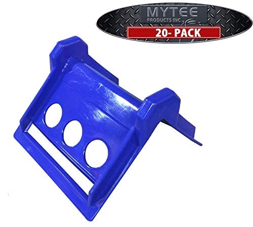 Buy Mytee Products (20 Pack V Shaped Board 4" Blue Plastic Corner Edge ...