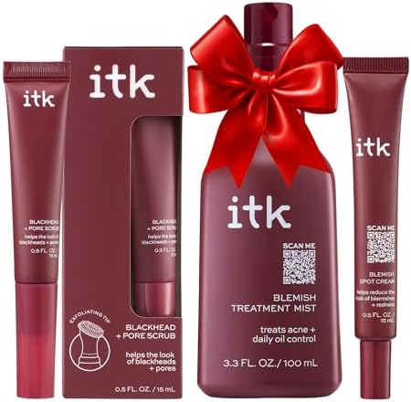 Amazon.com: ITK Acne Treatment Trio ($40 Value) - Exclusive Travel ...