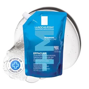 La Roche Posay Foaming Cleansing Gel for Acne Prone Oily Skin, Soothes ...