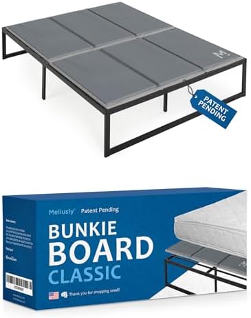 DMI Foldable Box Spring, Bunkie Board, Bed Support Slats for Support to ...