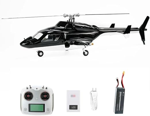 Amazon.com: Flywing Airwolf V3 Upgraded Version FW450 6CH Scale RC ...