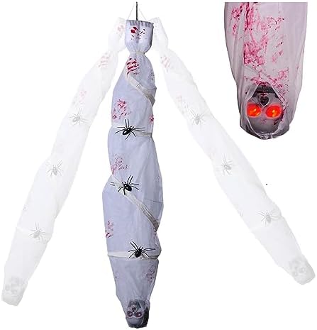 Amazon.com: Cocoon Corpse Halloween Decorations Outdoor: Horror Scream ...