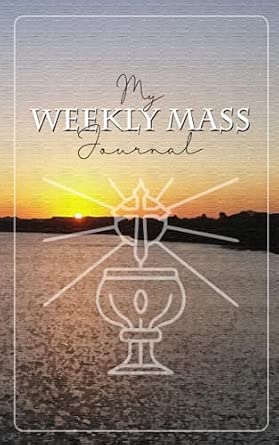 My Weekly Mass Journal: The only journal notebook you essentially need ...