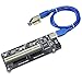 Amazon.com: PCIe to PCI Adapter Card,PCI Express x1 to PCI Single/Double Converter,PCI-e ...