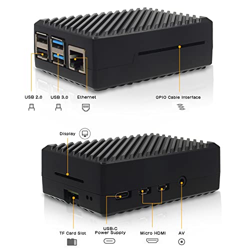 Snapklik.com : Geekworm For Raspberry Pi 4 Case