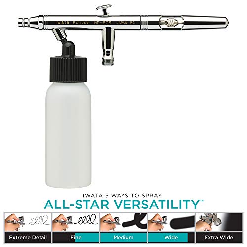 Iwata-Medea Eclipse HP BCS Dual Action Bottle Feed Air Brush ECL 2000