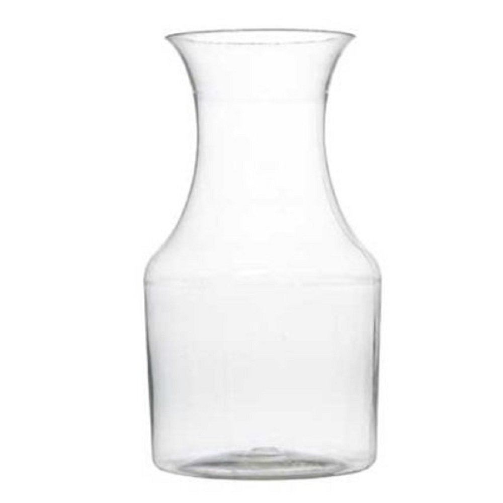 Amazon.com: 7.5oz Plastic Mini Wine Carafe Pitcher-6 Pieces Clear ...