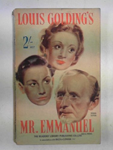 Mr Emmanuel.: Louis Golding: Amazon.com: Books