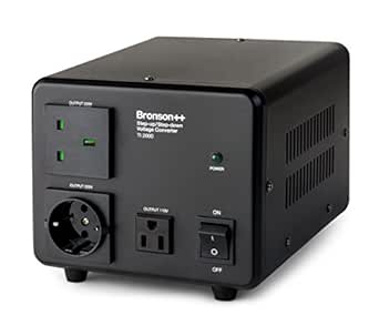 Bronson++ TI 2000-110V Transformator - Toroidal Spänningsomvandlare USA ...