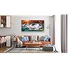 Amazon.com: Aibonnly Wall Art Canvas Painting Red Forest Waterfalls 1 ...