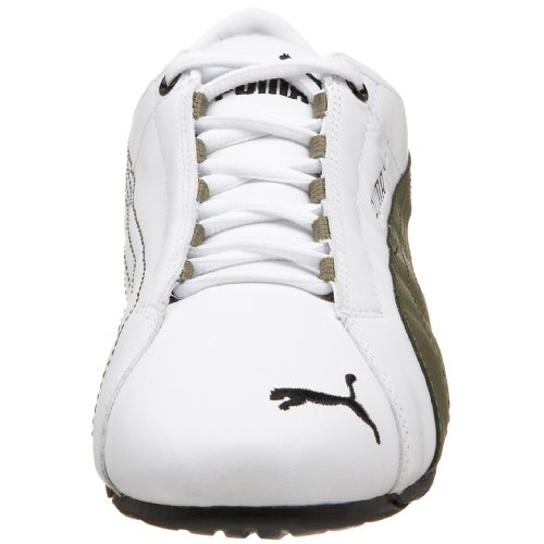 Buy PUMA Men's Repli Cat II L Us Sneaker,White/Olive/Black,6.5 D at ...