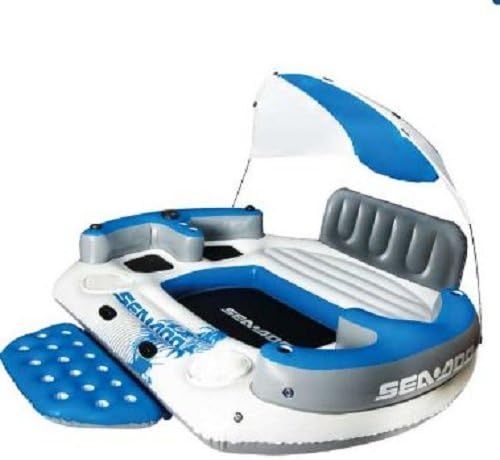Amazon.com : Sea-Doo Dream Island 7-Person Inflatable with MP3 System ...