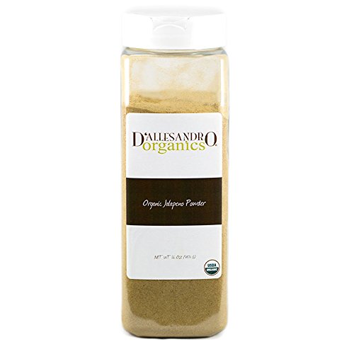 Amazon.com : Organic Jalapeno Powder, 16 Ounce Jar : Grocery & Gourmet Food