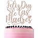 Amazon.com: Rose Gold Glitter Feliz Dia De Las Madres Cake Topper ...