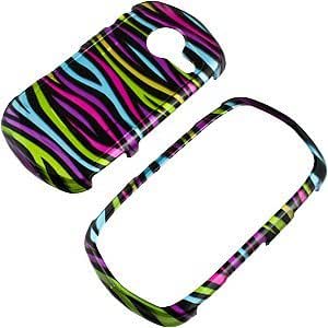 Amazon.com: Zebra Stripes (Rainbow/Black) Protector Case for Casio G ...