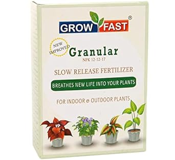Grow Fast Granular Slow Release Fertilizer NPK 12-12-17 For Indoor ...