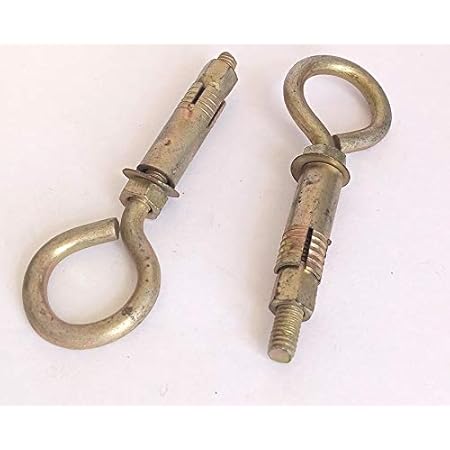 Buy Anchor Fastner Eye Hook (6 Pcs) (6mm Thread) Online at Low Prices ...