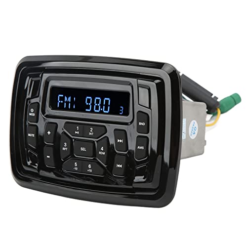Waterproof Marine Radio Car Stereo Receivers Marine Speakers Bluetooth ...