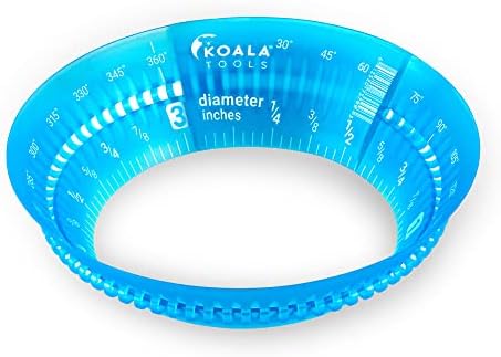 Amazon.com: Koala Tools - Mini Ring Ruler for Circle Templates and ...