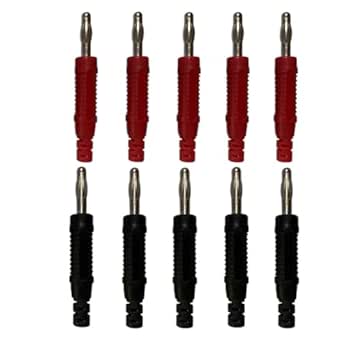 Power 10PCS 4mm s Male Stackable Connector, s For Speaker Wire, High ...