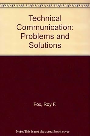 Buy Technical Communication: Problems and Solutions Book Online at Low ...