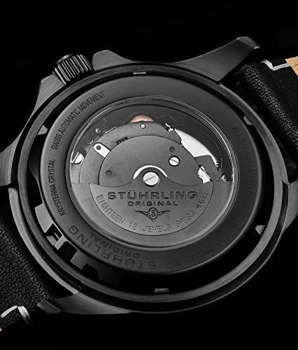 Buy Stuhrling Original Mens Swiss Automatic Stainless Steel ...