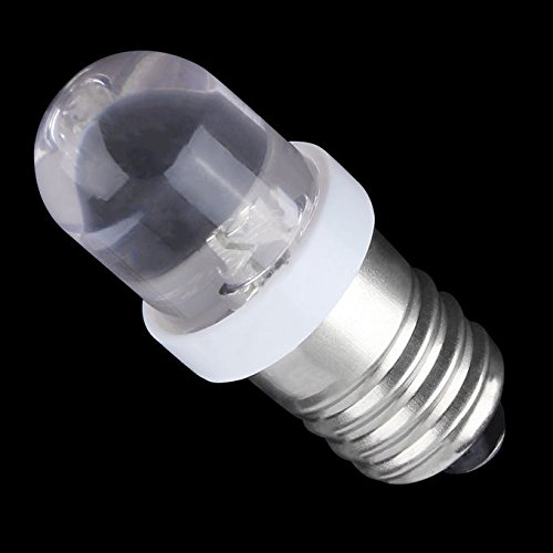 Amazon.com: E10 LED Screw Base Indicator Bulb Cold White 24V DC ...