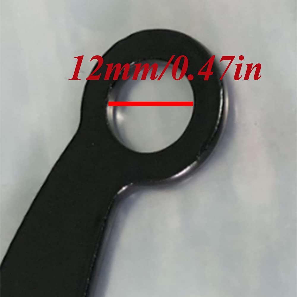 Snapklik.com : 2pcs Universal Motorcycle Speedometer Bracket,Stainless ...