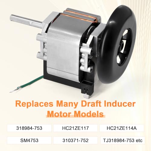 Snapklik.com : Criditpid 318984-753 HC21ZE117 Draft Inducer Motor