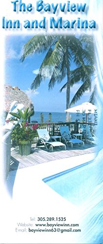 THE BAYVIEW INN AND MARINA /MARATHON FLORIDA /ILLUSTRATED FOLDOUT ...