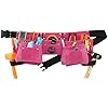 Graintex DS1118 : 8 Pocket Pink Tool Belt in Suede Leather with 2 ...