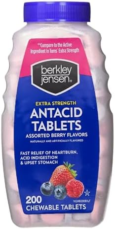 Amazon.com: TUMS Naturals Chewable Ultra Strength Antacid Chews for ...