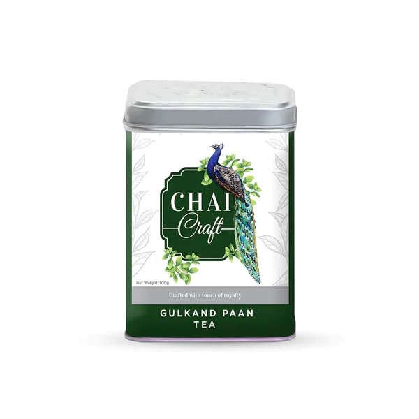 Chai Craft GULKAND PAAN TEA (100 Grams) : Amazon.in: Grocery & Gourmet ...