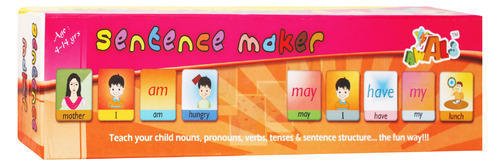 Buy CrazyDeals Sentence Maker Educational Game with 90 Flash Cards for ...