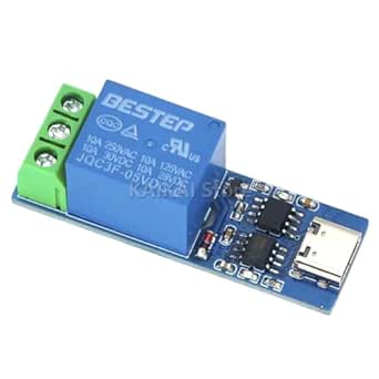 Amazon.com: TypeC Interface LCUS-1 USB Relay Module USB Intelligent ...