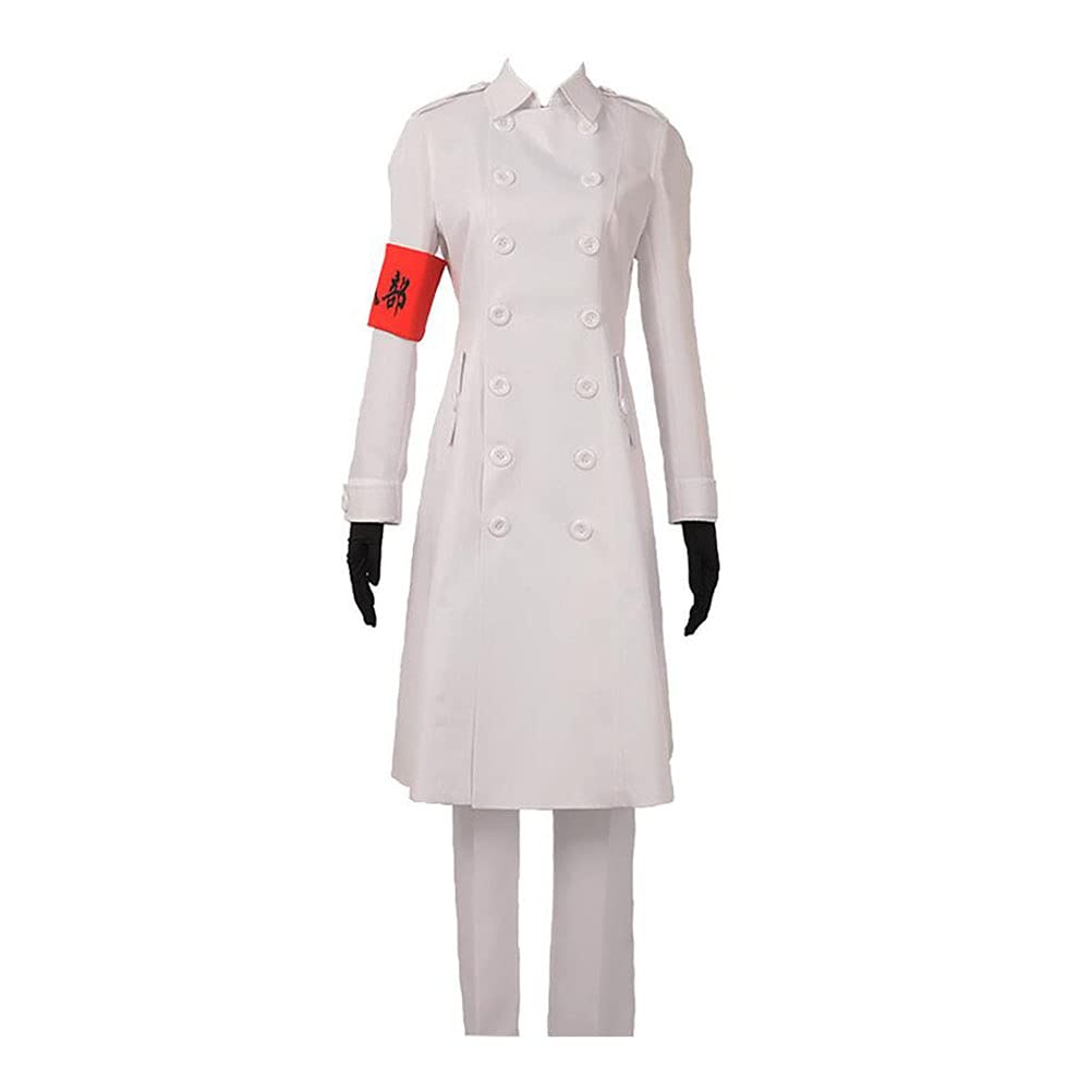 Buy Tokyo Revengers Costume Anime Bad Boy White Cosplay Jacket Outfit ...