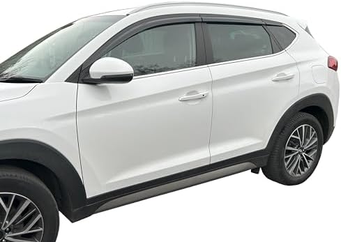 AUTO CLOVER Wind Deflectors Set for Hyundai Tucson 2021+ (6 pieces ...