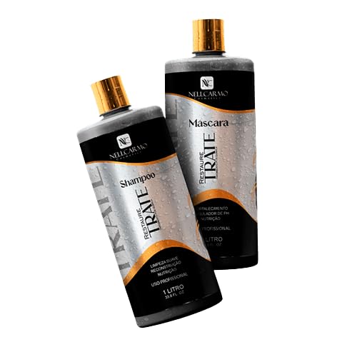 Amazon.com : Kit Restore And Treat Nell Carmo 1L 33.80 fl.oz : Beauty ...
