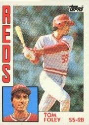 1984 Topps #632 Tom Foley at Amazon's Sports Collectibles Store