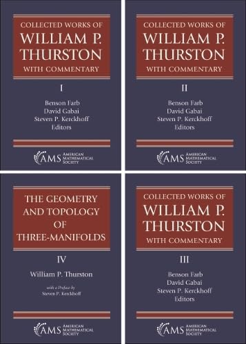 Amazon | Collected Works of William P. Thurston With Commentary ...