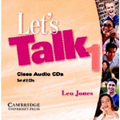 Let's Talk 1 Class Audio CDs: 9780521009416: Communication Books ...