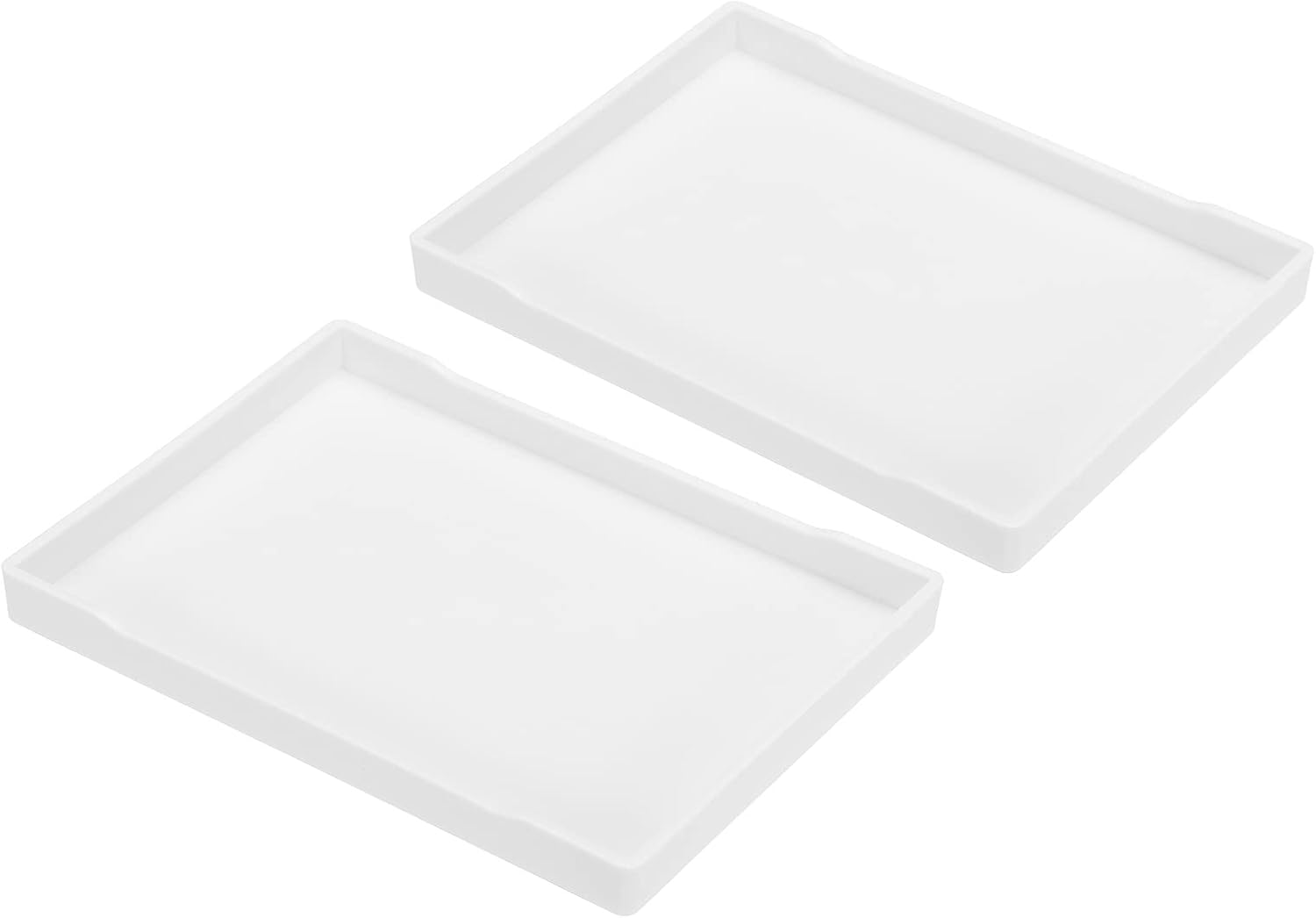 Amazon.com: PATIKIL 8x6 Fast Food Tray, 2 Pack Plastic Reusable ...