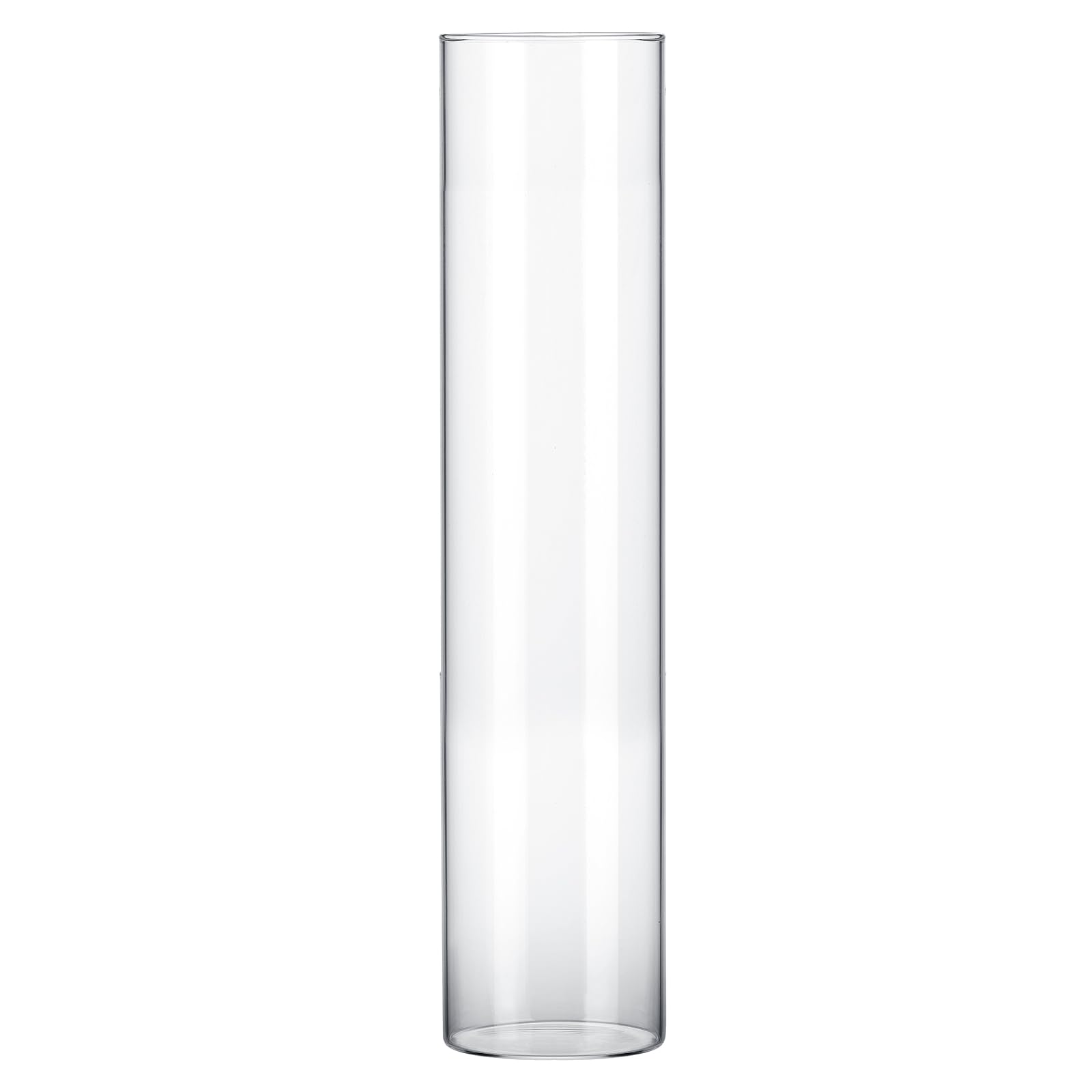 Amazon.com: Fixwal Tall Glass Cylinder Vases, 16" H x 3.5" W, Clear ...