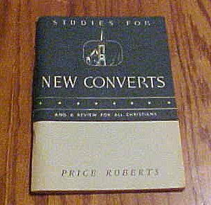 Studies for new converts: Roberts, Price: Amazon.com: Books