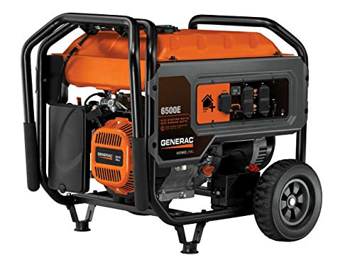 Generac 7996 Generator 6500E-49 State/CSA, Orange and Black – Generator ...
