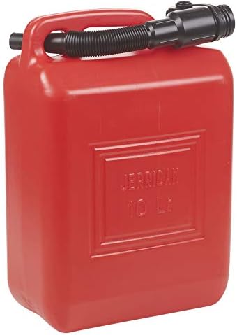 Karlhome 20 Litre 5 Gallon Metal Gas Can Fuel Tank Can Petrol Diesel ...