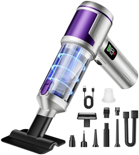 Amazon.com - Kdewere Handheld Car Vacuum Portable Cordless, Hand held ...