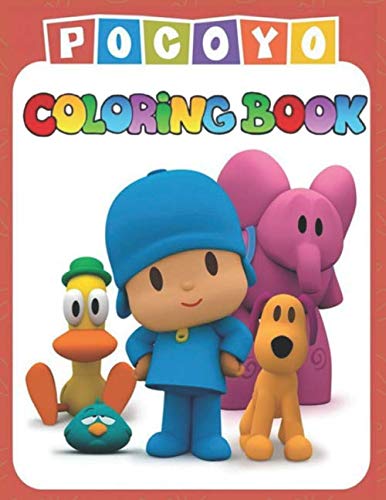 Pocoyo Coloring Book: 30 Awesome & Exclusive illustrations for kids ...