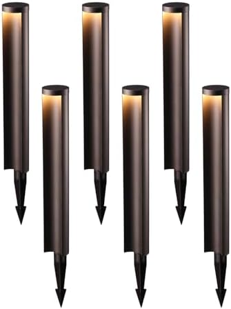 LEONLITE 12V Low Voltage LED Landscape Light, 3W Walkway Lawn Lights ...