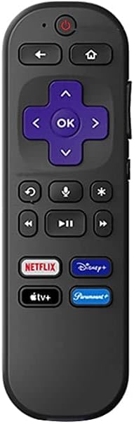 Amazon.com: Roku Voice Remote with TV Controls for Roku TV (RCA1R ...